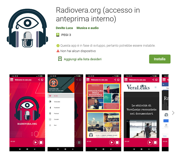 RadioVera – La Radio di VeraLeaks